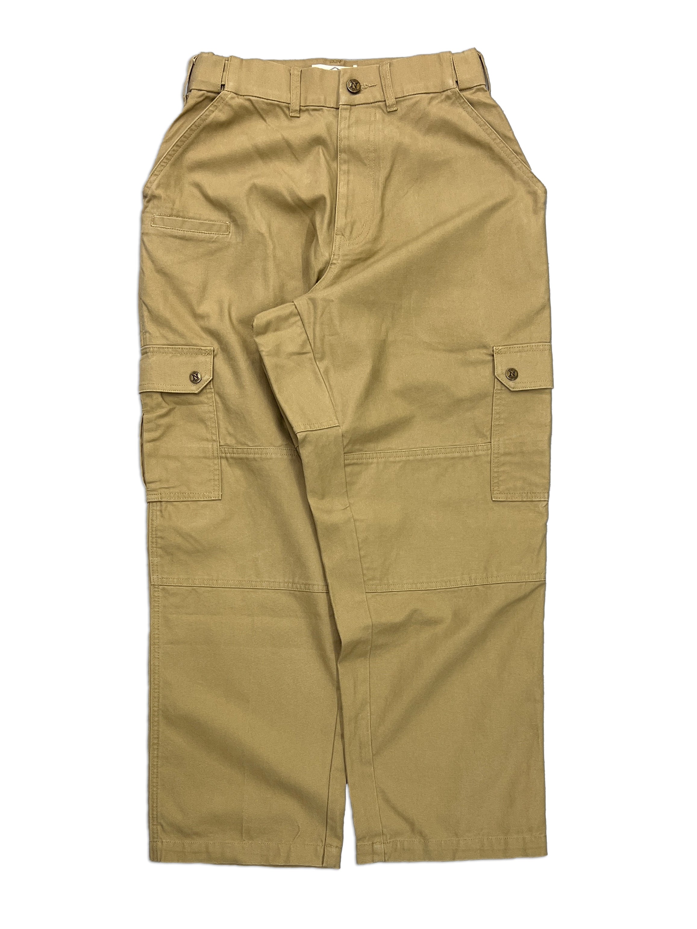 Khaki Straight Uniform Cargo Pants - Made to Measure – Nabee
